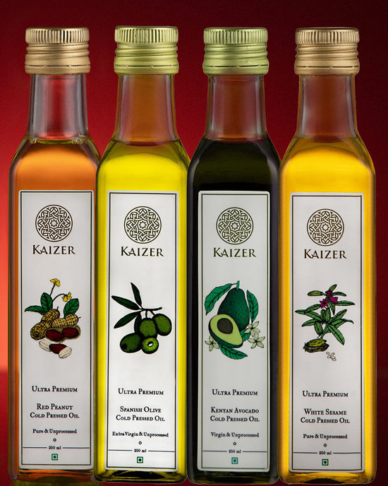 Kaizer Cold-Pressed Kalonji Oil | Pure Black Seed Edible Oil - Kaizer