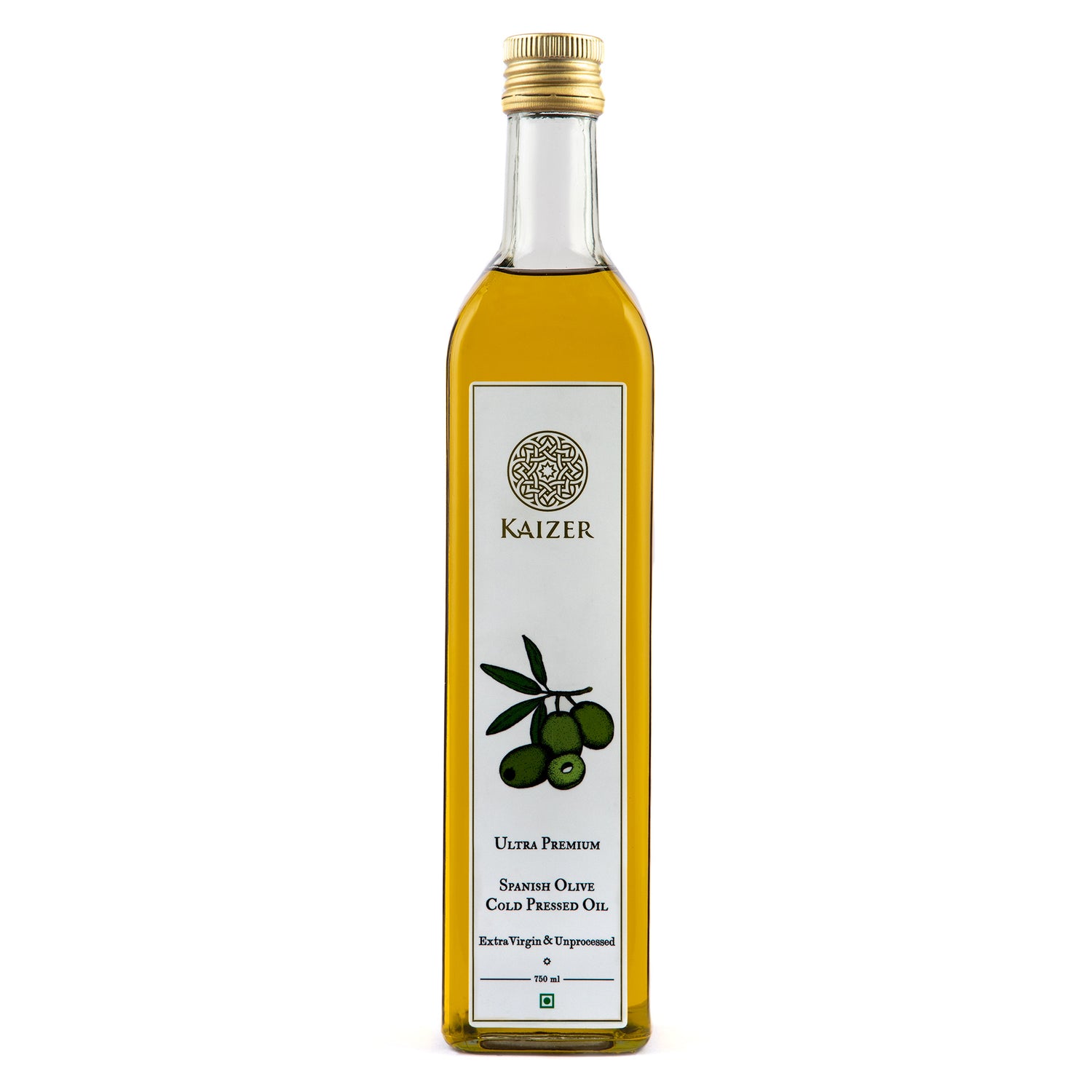 Kaizer Cold-Pressed Spanish Olive Oil | Pure Extra Virgin Edible Oil ...