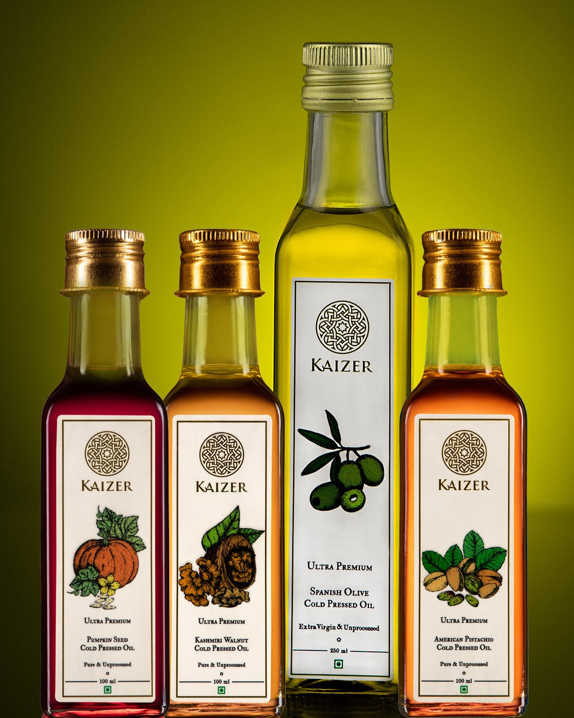 Kaizer Pasta Bundle | Cold-Pressed Oils for Gourmet Cooking - Kaizer